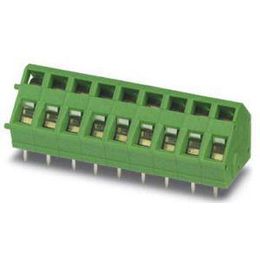 Phoenix Contact Phoenix Contact ZFKDS 1.5C-5.0 Series PCB Terminal Block, 1-Contact, 5mm Pitch, Through Hole Mount, 1-Row, Spring Cage Termination - 1889259