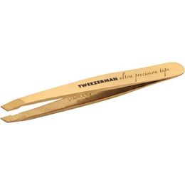 Tweezerman Beauty Tools Pinzetten GoldSchräge Mini Pinzette 1 Stk.