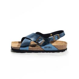 Bayton Sandale 'Cantabrie' Damen Gr&ouml;&szlig;e 38 blau / schwarz