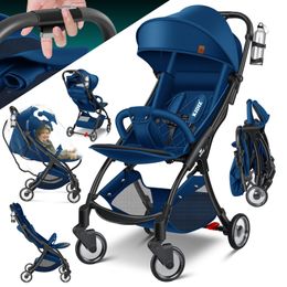 Kidiz&reg; Kinderwagen Premium Kinderbuggy klappbar Liegebuggy Sportwagen Faltbar 360&deg;R&auml;der 5-Punkt Gurt Inkl. Getr&auml;nkehalter & Regenabdeckung, verstellbare R&uuml;ckenlehne & Sonnenverdeck