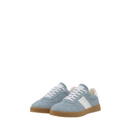 Tom Tailor Damen Sneaker in Jeans-Optik, blau, Uni, Gr. 37