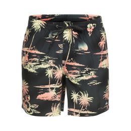 Boardshorts Quiksilver "Everyday Mix 17"", Herren, Gr. XS, schwarz, 100% Polyester, Hosen