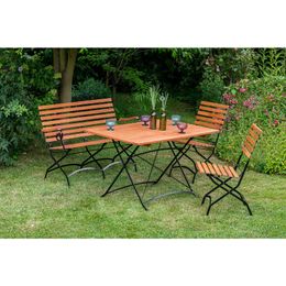Merxx Schlossgarten Set 4tlg. Tisch 120x80 cm