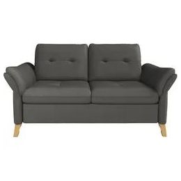 Sit & More 3-Sitzer SIT & MORE "Göteborg", grau (anthrazit), B:191cm H:90cm T:102cm, Sofas, inklusive Sitztiefenverstellung und Federkern