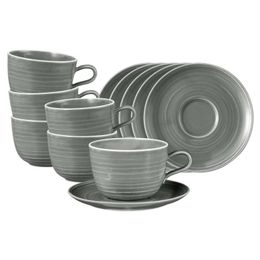 Seltmann Weiden Milchkaffeetassen mit Untertassen Terra 400 ml 6er Set