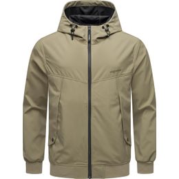 Outdoorjacke Ragwear "Tyller Bonded", Herren, Gr. L (52), grün (helloliv), Obermaterial: 100% Polyester, Innenfutter: 100% Polyester, Basic, gerade hüftbedeckend, hoch geschlossener Ausschnitt, Langarm Ärmel ohne Ärmelschlitz Rippstrickbündchen, Jacken, Wasserdichte und atmungsaktive Übergangsjacke