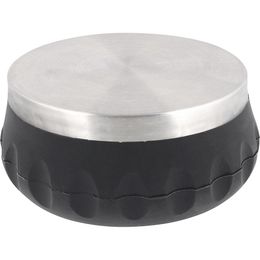 Wagner Bodentürstopper EH5210, Ø 93 mm, VE 2 Stk, Höhe 45 mm, silber/schwarz