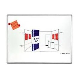 Franken Whiteboard Schienensystem Magnetisch Emaille Einseitig 90 (B) x 60 (H) cm