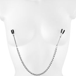 EIS Gummierte Nippelklemme mit Kette