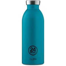 24Bottles Trinkflasche '500 ml' Herren Größe one size petrol / schwarz / silber