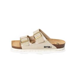 Bayton Pantolette 'Athena' Damen Gr&ouml;&szlig;e 37 beige
