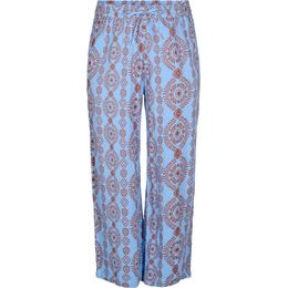ZIZZI Hose 'Viva' Damen Gr&ouml;&szlig;e 46/48 himmelblau / braun