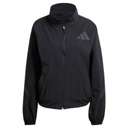 adidas Sportswear Trainingsjacke 'Z.N.E.' Damen Größe 4XS dunkelgrau / schwarz
