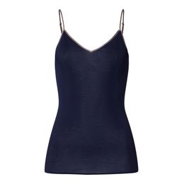 Hanro Spaghettitop ' Cotton Seamless ' Damen Größe M navy