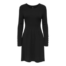 Only Knitted dress 'ONLNatascha' female Black size L