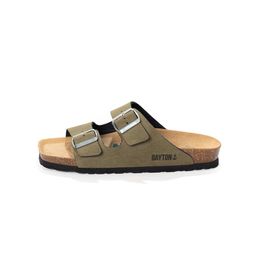 Bayton Pantolette 'Athena' Damen Gr&ouml;&szlig;e 40 khaki