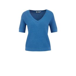 WE Fashion Pullover Damen Gr&ouml;&szlig;e M blau