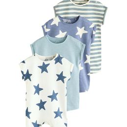 next Body Jungen Gr&ouml;&szlig;e 68 blau / cyanblau / hellblau / wei&szlig;