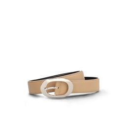 NAE Vegan Shoes Gürtel 'Osona' Damen Größe 80 beige