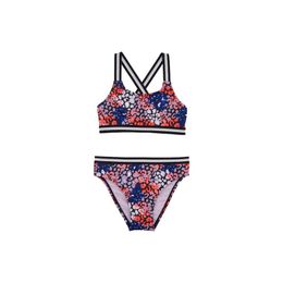 WE Fashion Bikini Mädchen Größe 98/104 dunkelblau / flieder / rot / schwarz