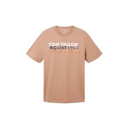 Tom Tailor T-Shirt Herren Gr&ouml;&szlig;e S braun