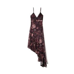 Bershka Summer Dress female Red size S