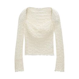 Pull&Bear Pull&bear Shirt female Beige size XS
