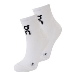 On Sportsocken 'Core Run' Damen Gr&ouml;&szlig;e 40.5/43 schwarz / wei&szlig;