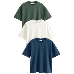 next Shirt male Blue, Green, White size 4XL