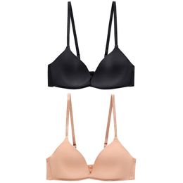 next Bra female Beige, Black size 38