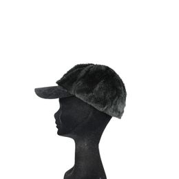 Schirmmütze "Cap", Damen, schwarz, Kunstfaser, Collezione Alessandro, Mützen