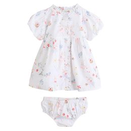 next Set girl White size 9-12 mths