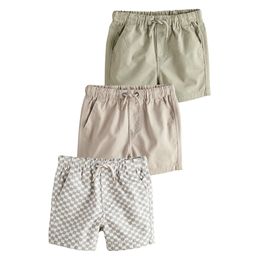 next Shorts Jungen Gr&ouml;&szlig;e 86 beige / oliv / dunkelgr&uuml;n