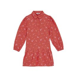 WE Fashion Kleid Mädchen Größe 110/116 marine / rosa / pastellrot