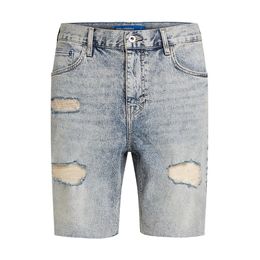 KARL LAGERFELD JEANS Shorts Herren Größe 50 blau