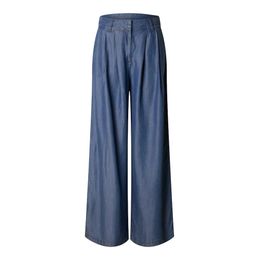 Selected Pleat-Front Pants 'JANNA' female Blue size 40