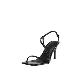 Pull&Bear Pull&Bear Sandale Damen Größe 41 schwarz