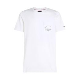 Tommy Hilfiger T-Shirt Herren Gr&ouml;&szlig;e XS schwarz / wei&szlig;