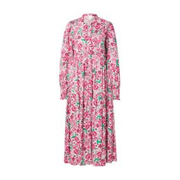 Y.A.S YAS Kleid 'YASALIRA' Damen Gr&ouml;&szlig;e 34 gr&uuml;n / pastellgr&uuml;n / pink / wei&szlig; Winterkleid