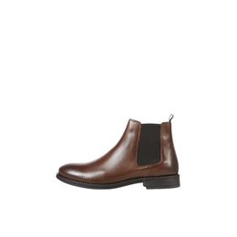 Jack & Jones JACK & JONES Chelsea Boots 'JFWArgo' Herren Gr&ouml;&szlig;e 44 cognac