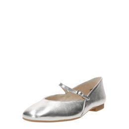 Paul Green Ballet Flats with Strap female Silver size 5,5