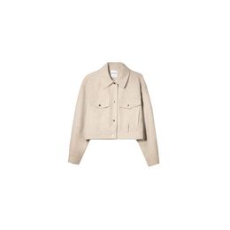 Bershka Jacke Damen Größe S dunkelbeige