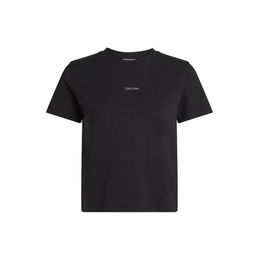 Calvin Klein Jeans T-Shirt Damen Gr&ouml;&szlig;e M schwarz