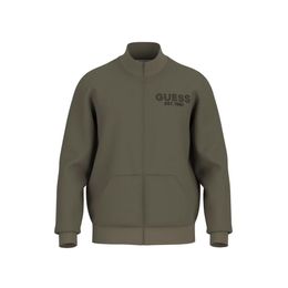Guess Zip-Up Hoodie male Green size M