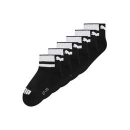 Puma Socken M&auml;dchen Gr&ouml;&szlig;e 31/34 schwarz / offwhite