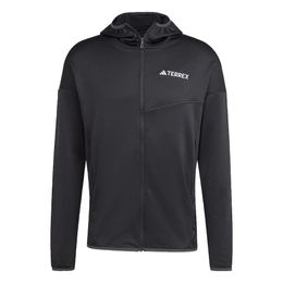 adidas terrex Funktionsfleecejacke 'Xperior' Herren Größe XXL schwarz / weiß