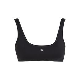 Calvin Klein Swimwear Bikinitop Damen Gr&ouml;&szlig;e 110 schwarz / wei&szlig;