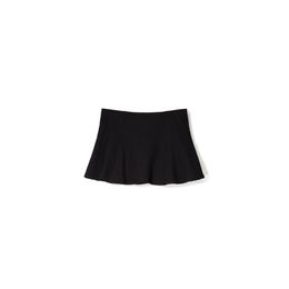 Bershka Skirt female Black size XL