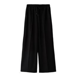 Bershka Pants female Black size XS