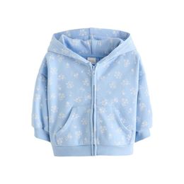 next Zip-Up Hoodie girl Blue size 4-5 yrs